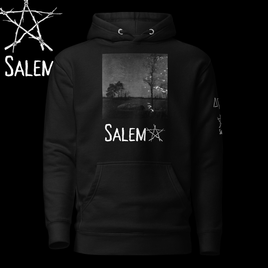 Salem LIMITED Unisex Black Hoodie - Etsy