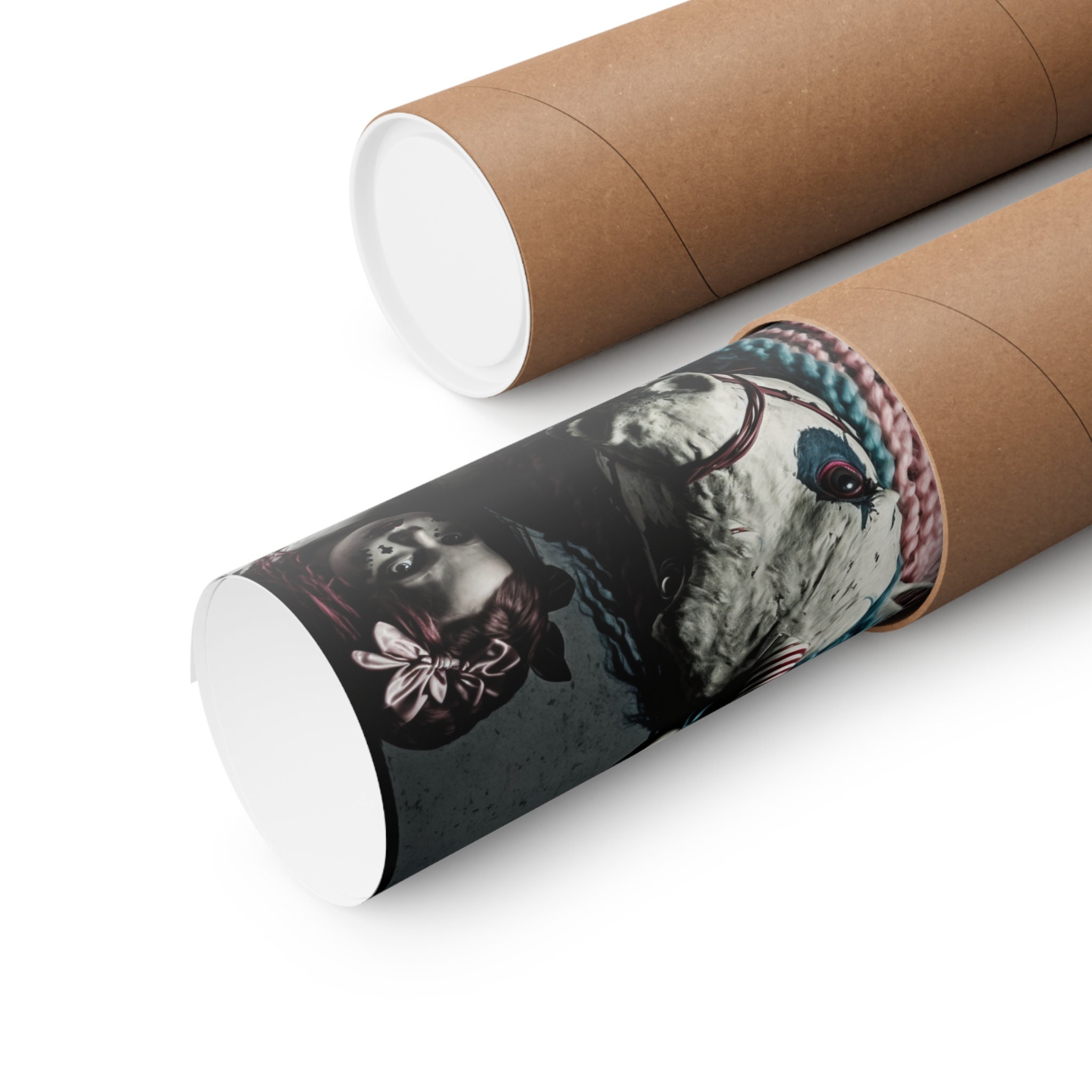 A Girl & Her Unicorn Poster, Creepy Cute, Horror Wall Art, Weirdcore ...