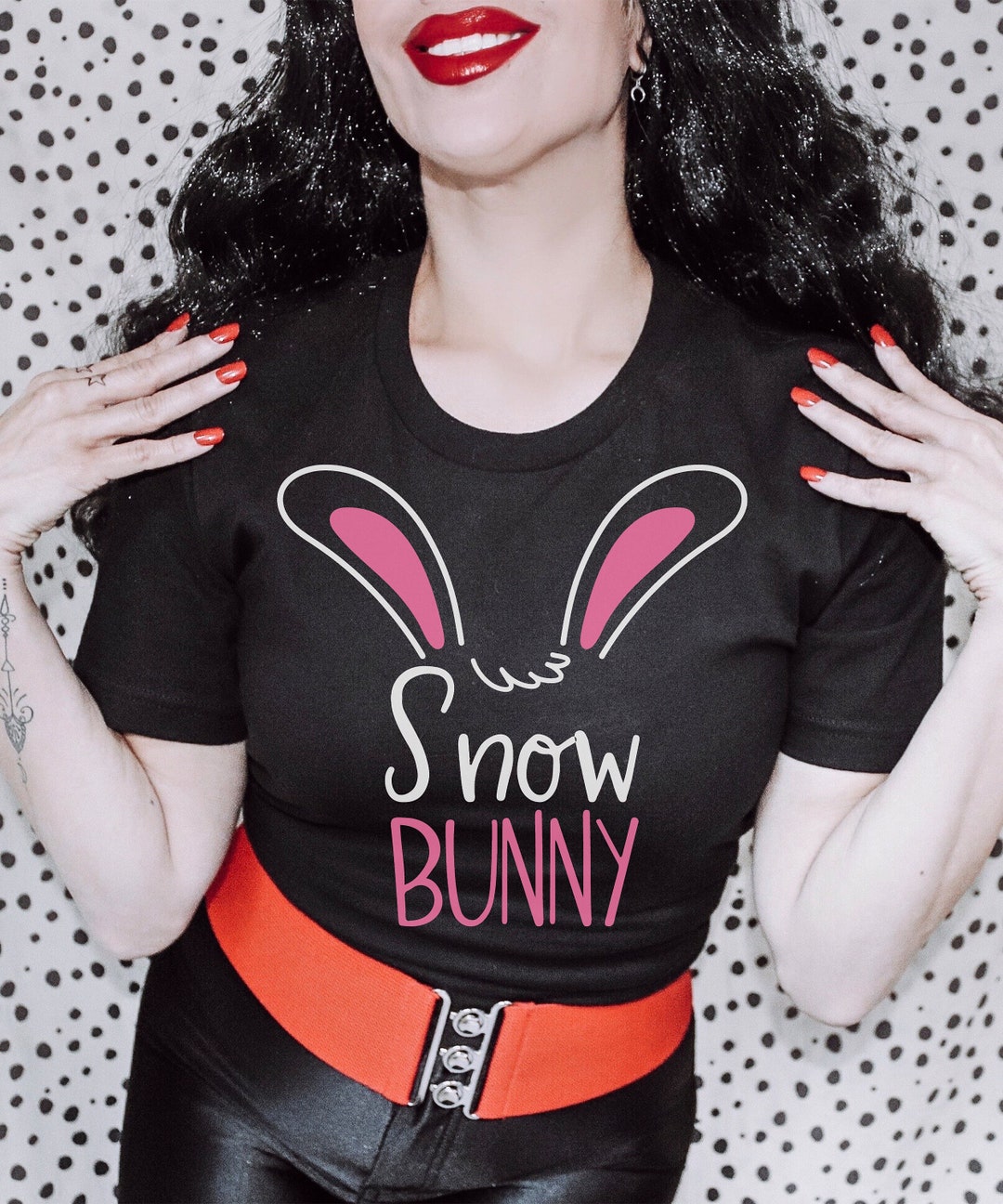 Snow Bunny T Shirt Qos Hotwife Graphic Apparel Swinger Wife Art Bbc
