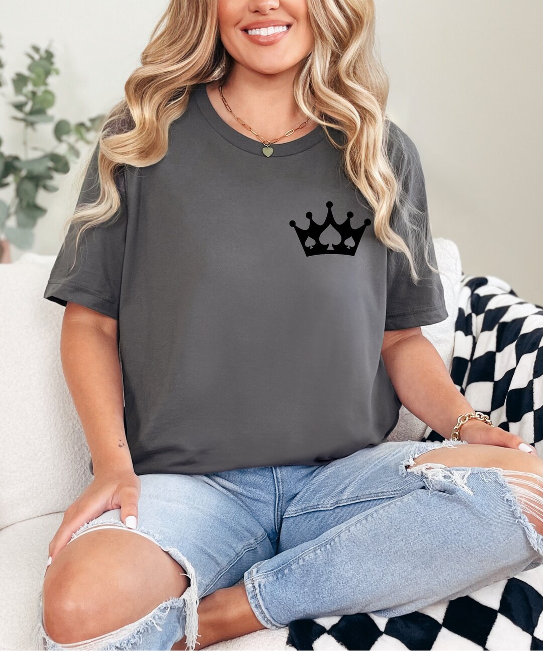 QOS Symbol T-shirt, Queen of Spades Graphic Apparel, Swinger Wife Art ...
