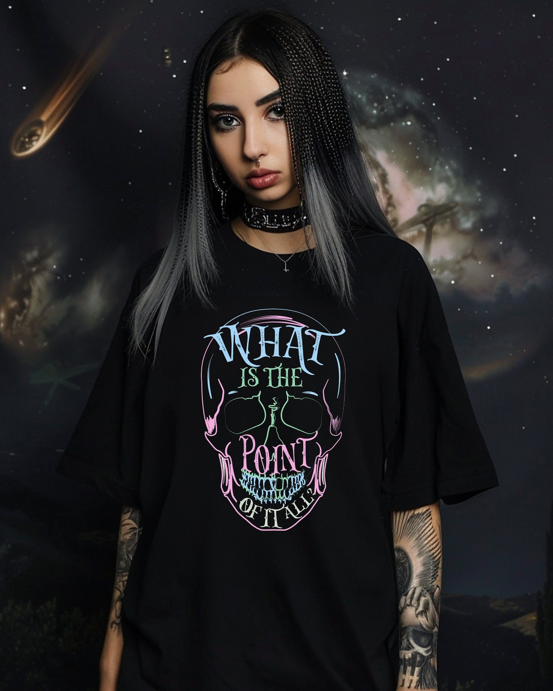 What is the Point T-shirt, Existentialism Graphic Apparel, Philosophy ...