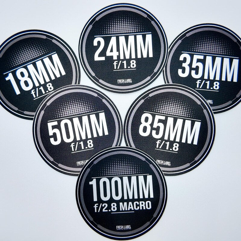 Rear Lens Cap Sticker - Etsy