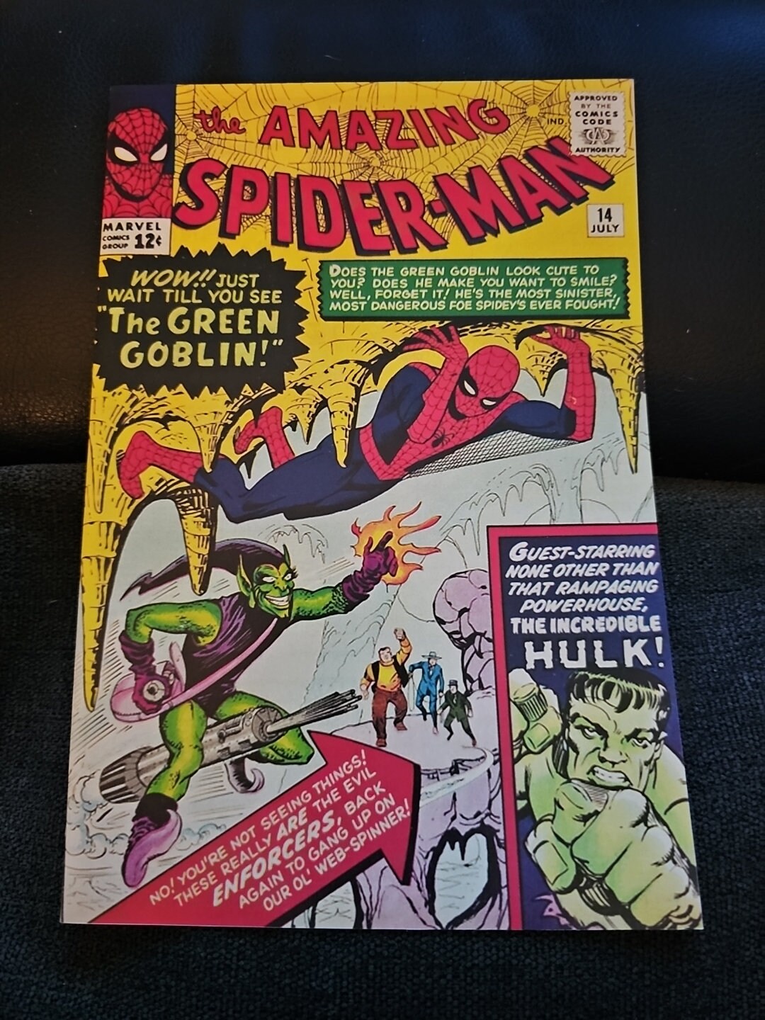 Amazing Spiderman #14 Facsimile Reprint Comic Book Green Goblin - Etsy