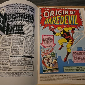 DAREDEVIL #1 Facsimile Reprint Comic Book - Etsy
