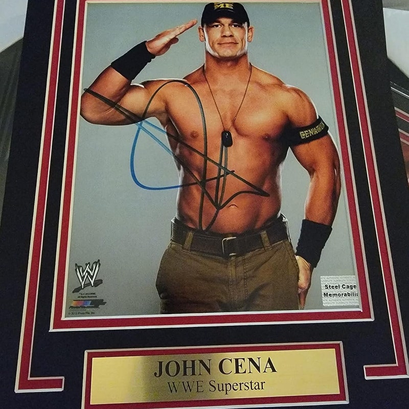 John Cena Autograph - Etsy