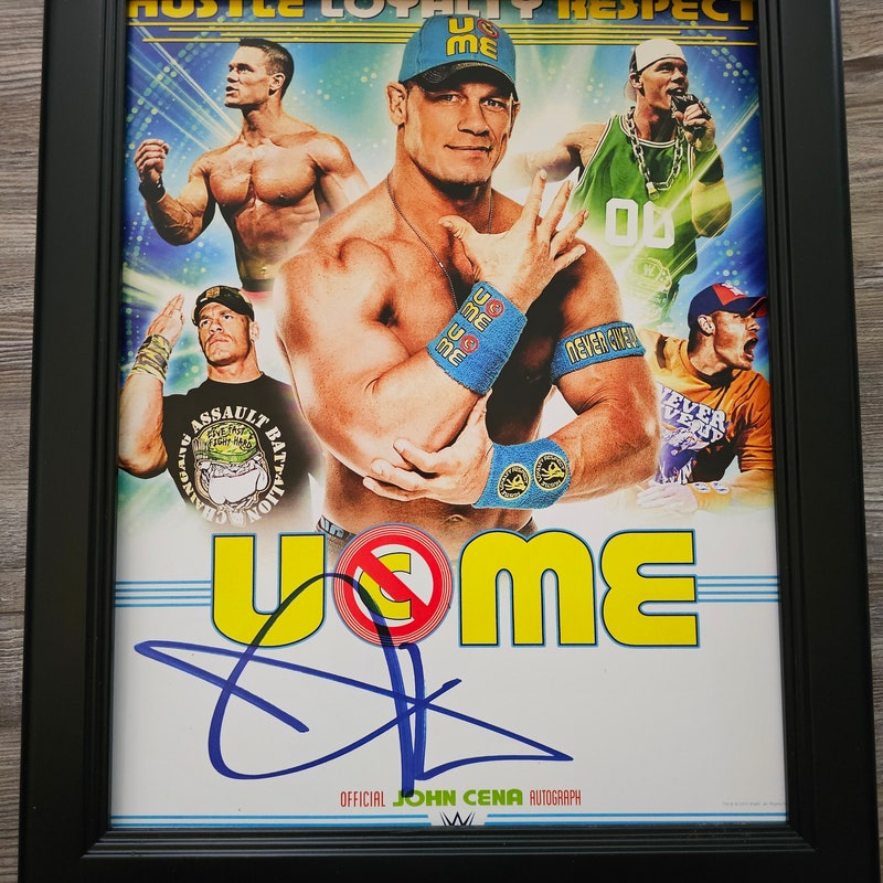 John Cena Autograph - Etsy