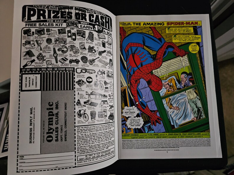 Amazing Spiderman #121 Facsimile Reprint Comic Book - Etsy