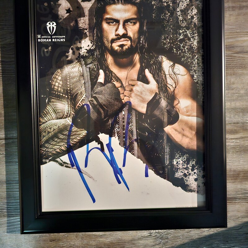 Roman Reigns Autograph - Etsy