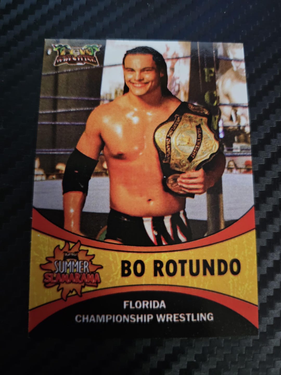 Fcw WWE Roman BO ROTUNDO Dallas Uncle Howdy Slamarama Card - Etsy