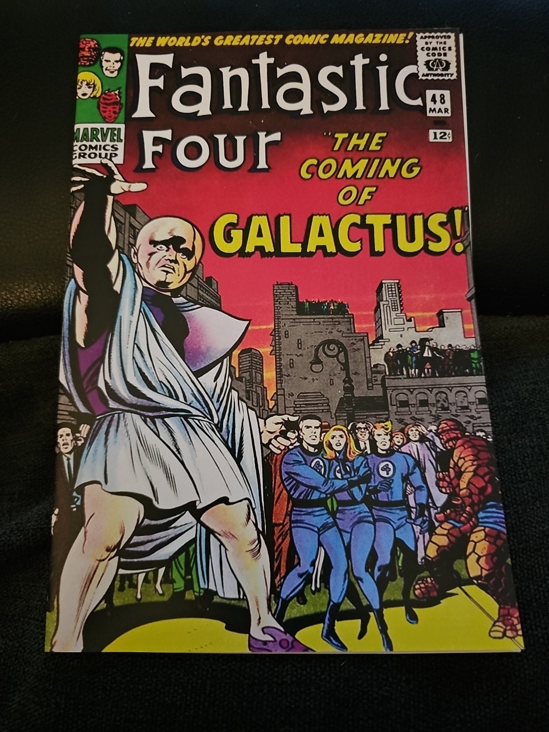 FANTASTIC FOUR #48 Facsimile Reprint Comic Book Galactus - Etsy