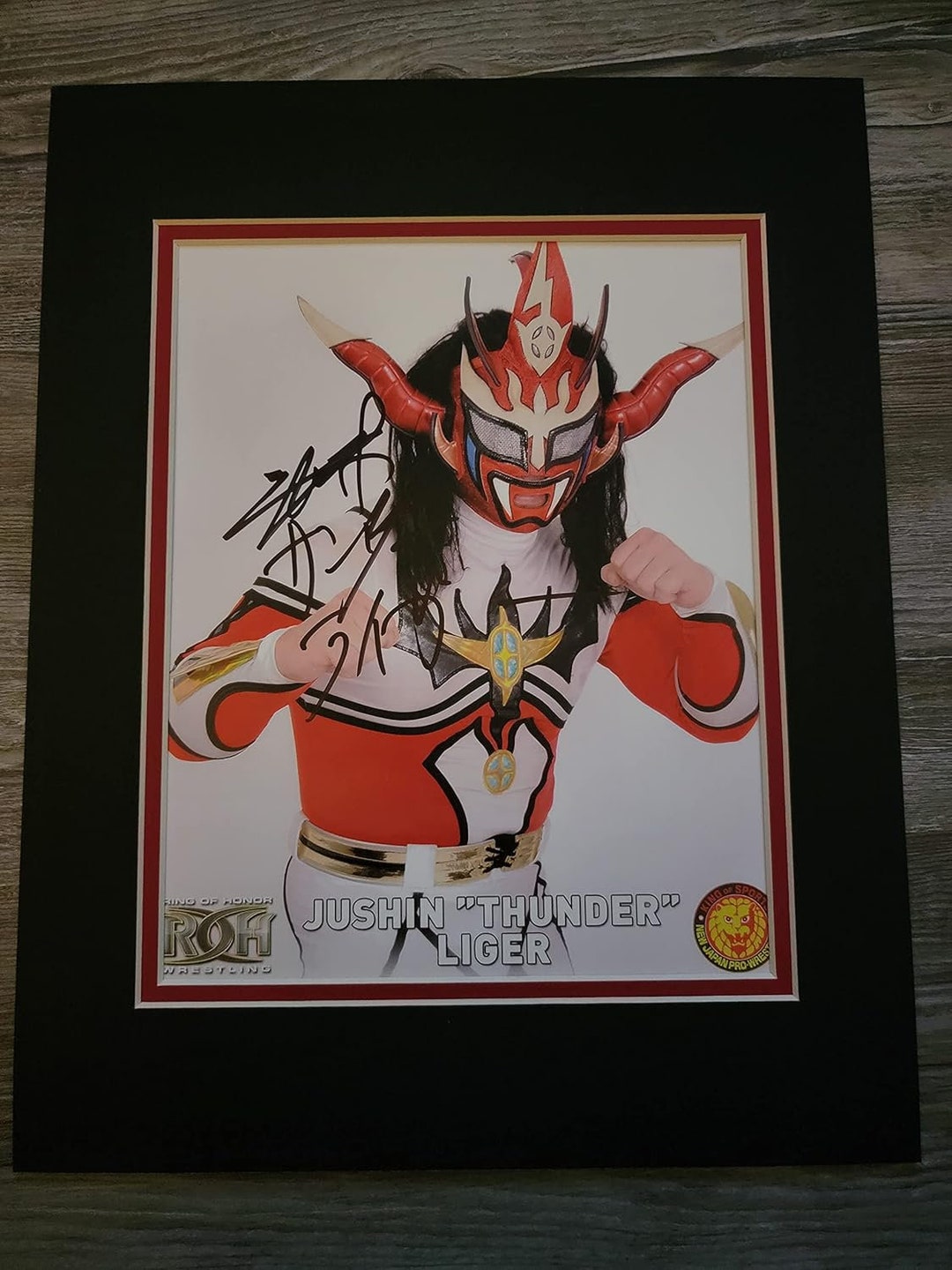 Njpw Wwe Nxt Jushin Thunder Liger Autograph 8X10 Photo - Etsy Canada