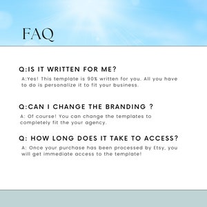 Travel Agent Terms and Conditions Template Travel Agent Proposal ...