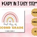 First Day of School Sign | Second Grade | Last Day of School Sign ...