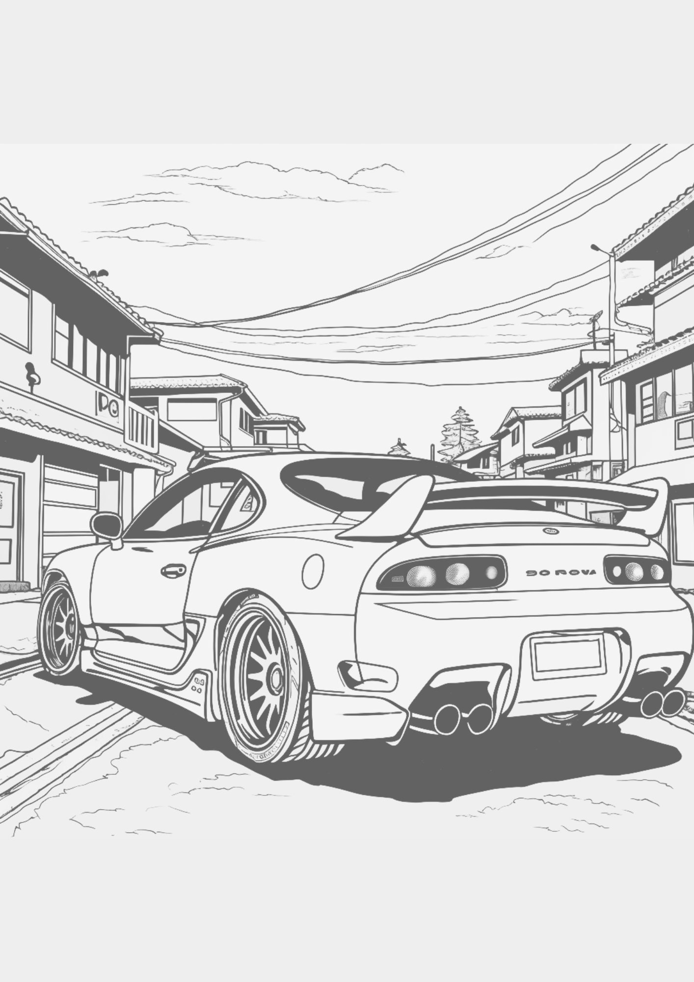 1993 Toyota Supra MK4 With 110 Pages of Meticulously Designed Supra MK4 ...