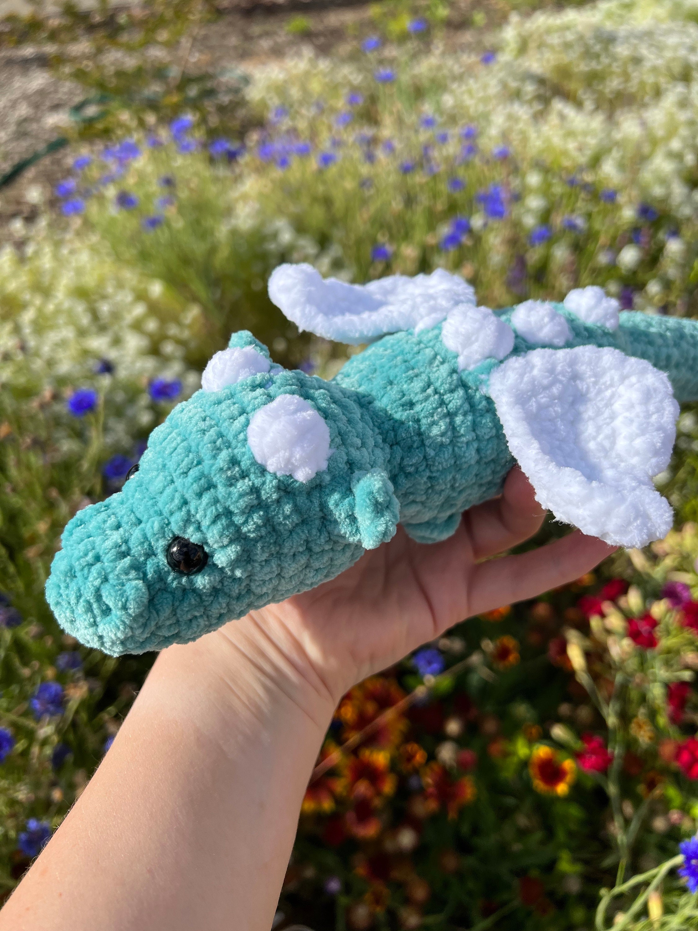 Oryx the Dragon Crochet Pattern No-sew - Etsy Canada