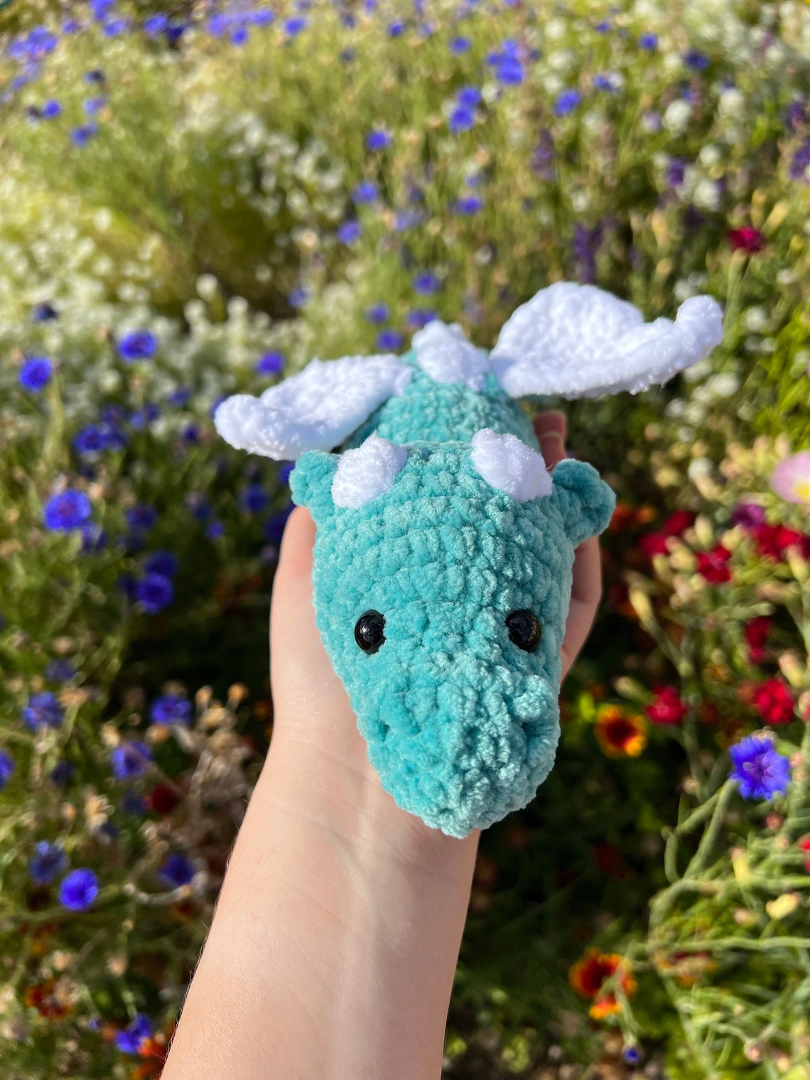 Oryx the Dragon Crochet Pattern No-sew - Etsy Canada