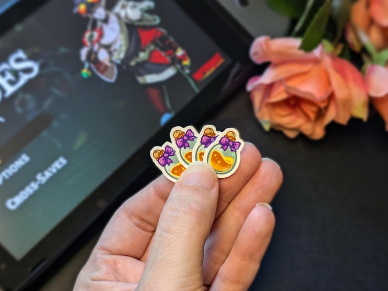 Ambrosia & Nectar Bottles Small Waterproof Vinyl Sticker Pack - Hades ...