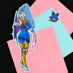 Megaera, First of the Furies Art Nouveau Waterproof Vinyl Sticker - Meg ...
