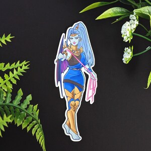 Megaera, First of the Furies Art Nouveau Waterproof Vinyl Sticker - Meg ...