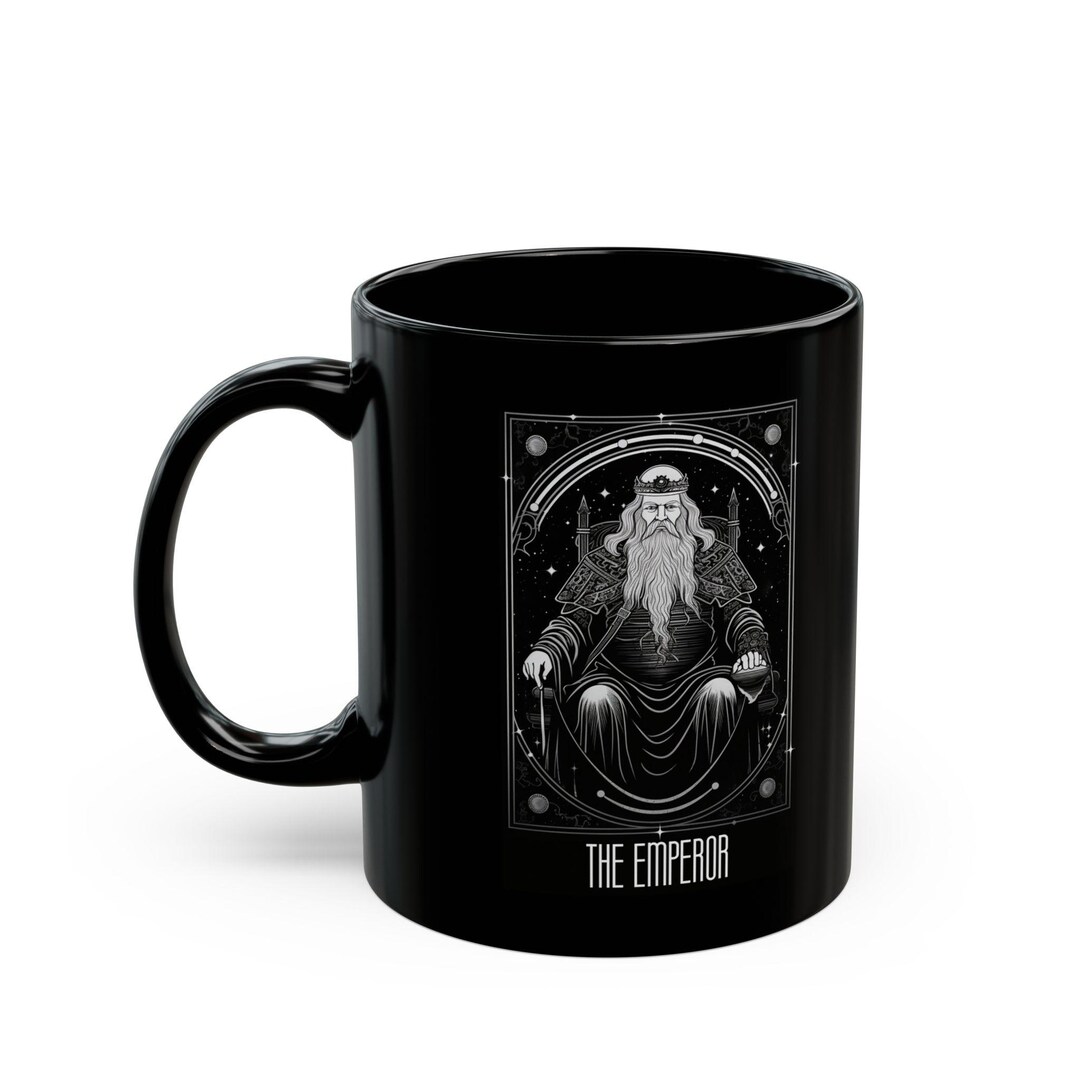 The Emperor Tarot Mug | Authority & Stability Ceramic Cup | Leadership ...