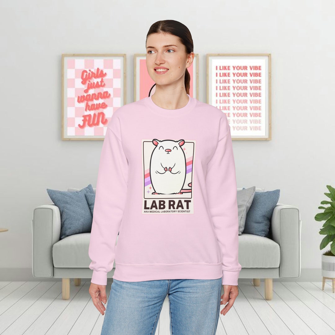 Lab Rat Aka Medical Laboratory Scientist Crewneck Sweatshirt - Etsy