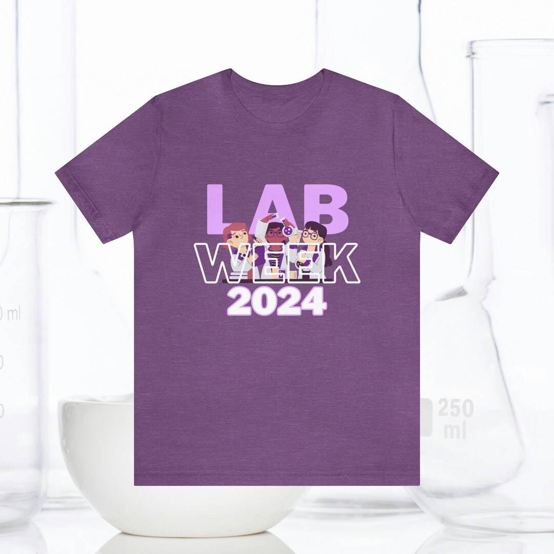 Lab Week 2024 Medical Laboratory Scientists Unisex Jersey Short Sleeve ...