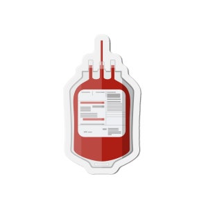 Blood Bag Blood Bank Magnet - Etsy