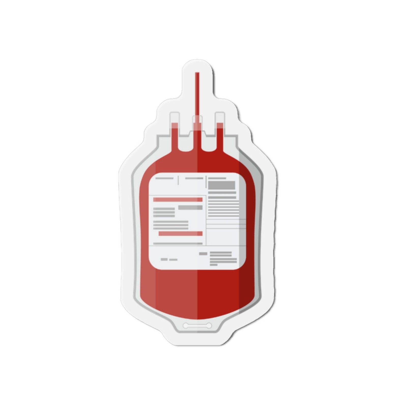 Blood Bag Blood Bank Magnet - Etsy