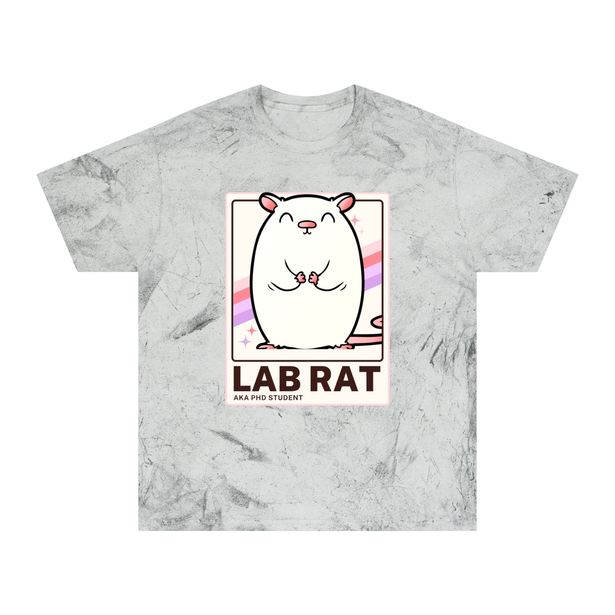 Lab Rat Aka Phd Student Tee Cute Lab Rat Rainbow Sparkle - Etsy