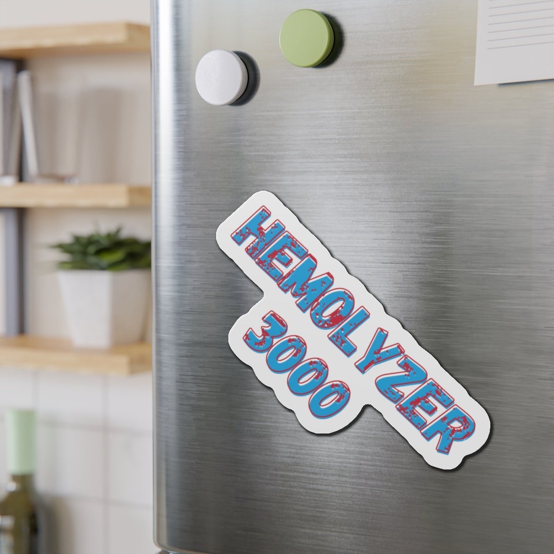 Hemolyzer 3000 Die-cut Magnet - Clinical Laboratory - Etsy