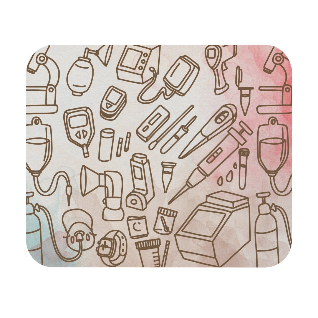 Medical and Laboratory Equipment Mouse Pad - Etsy