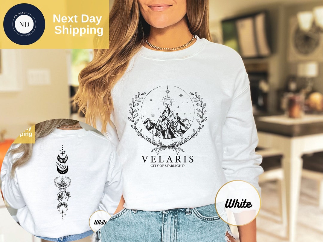 Velaris Sweatshirt, Velaris City of Starlight Sweatshirt, the Night ...