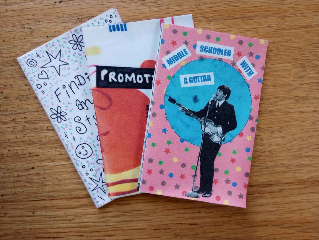 Digital Perzine Bundle 3 Printable Creative Writing Mini Zines About ...