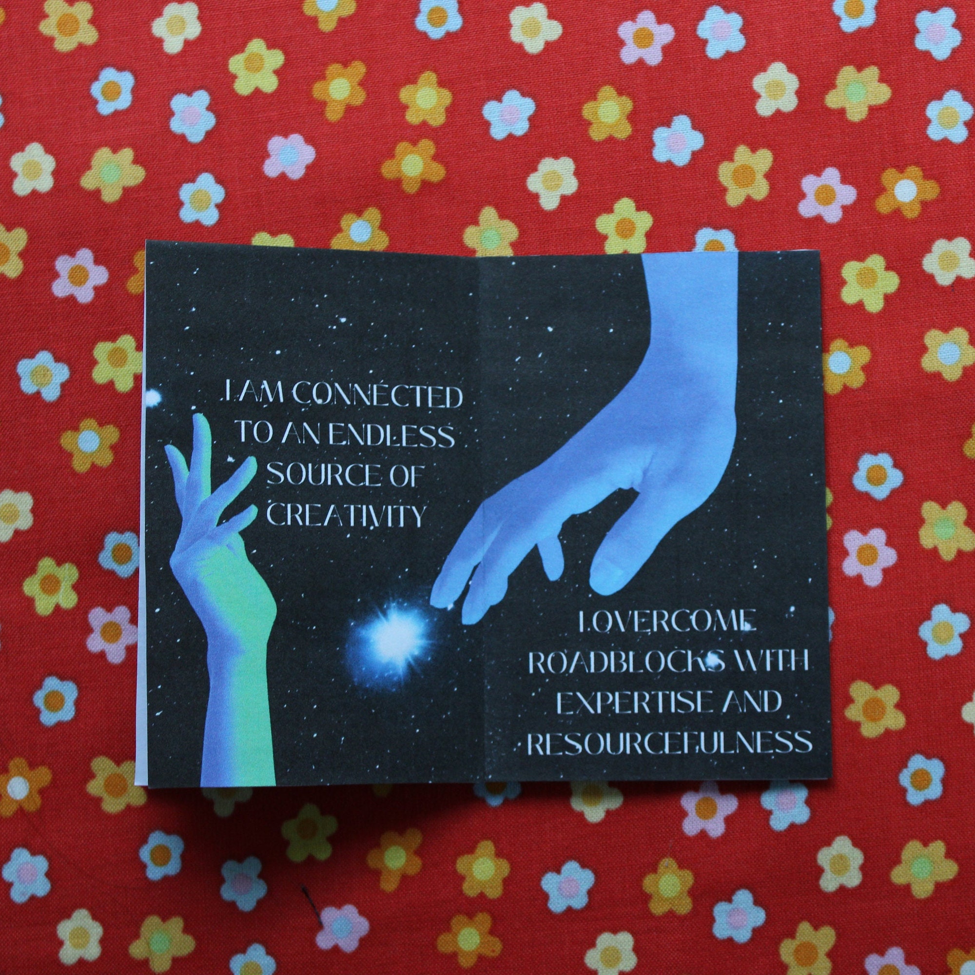 Artist Affirmations Zine | Positive Affirmations for Creative Work Mini ...