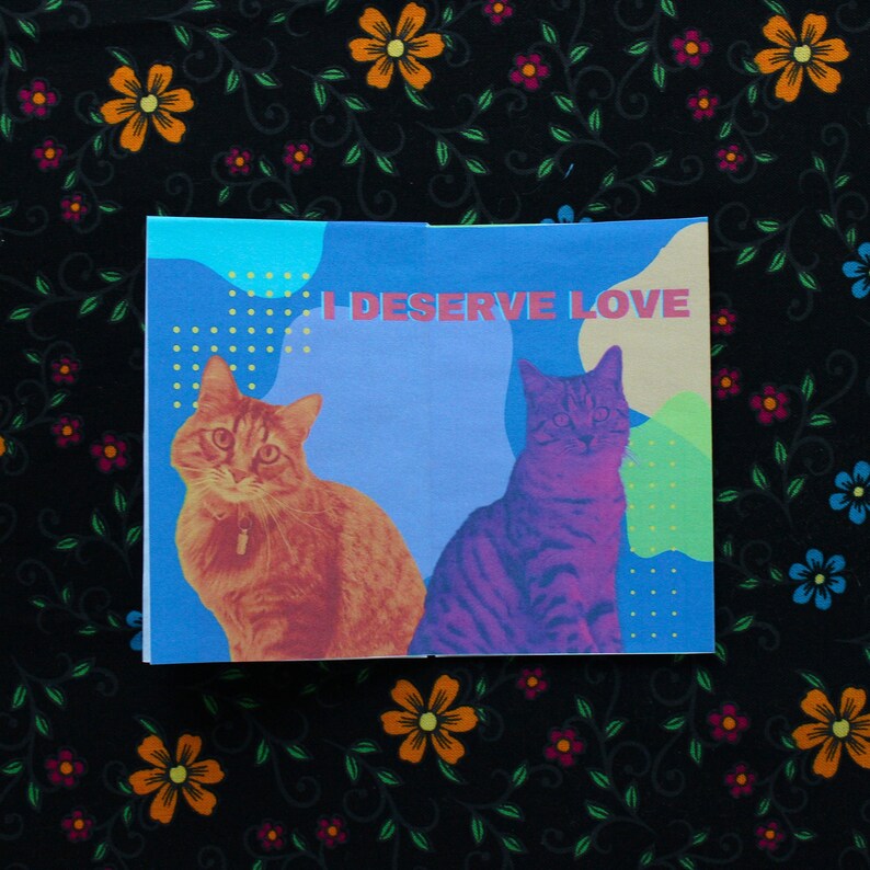 Digital Zine Bundle 3 Printable Mini Zines on Self Love and Positivity ...