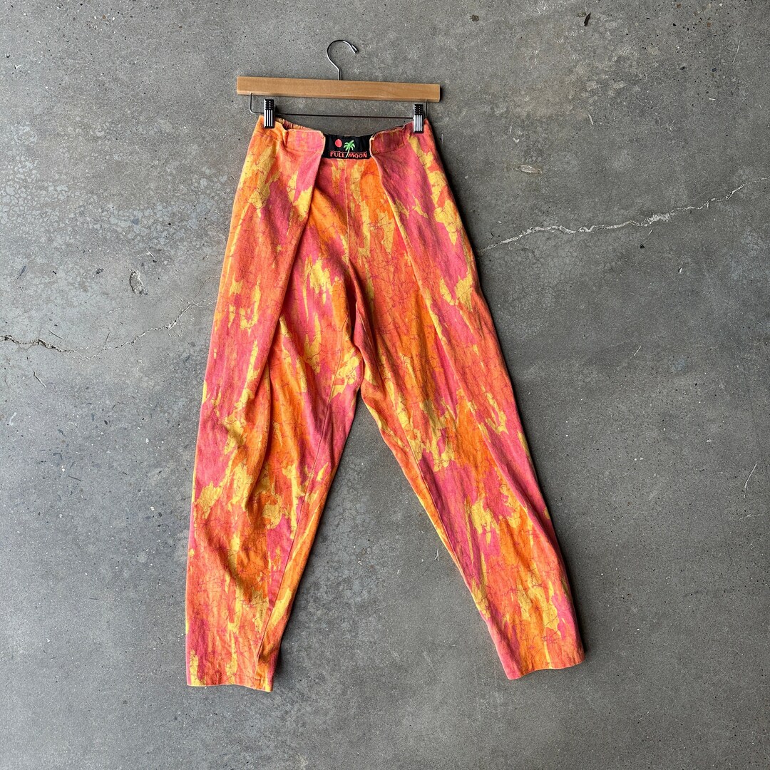 VTG Full Moon Pants With Velcro and Elastic Waist Band - Etsy