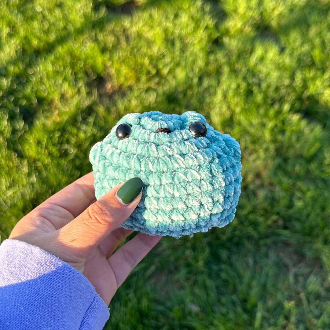 Crochet Mini Frog Plushie - Etsy