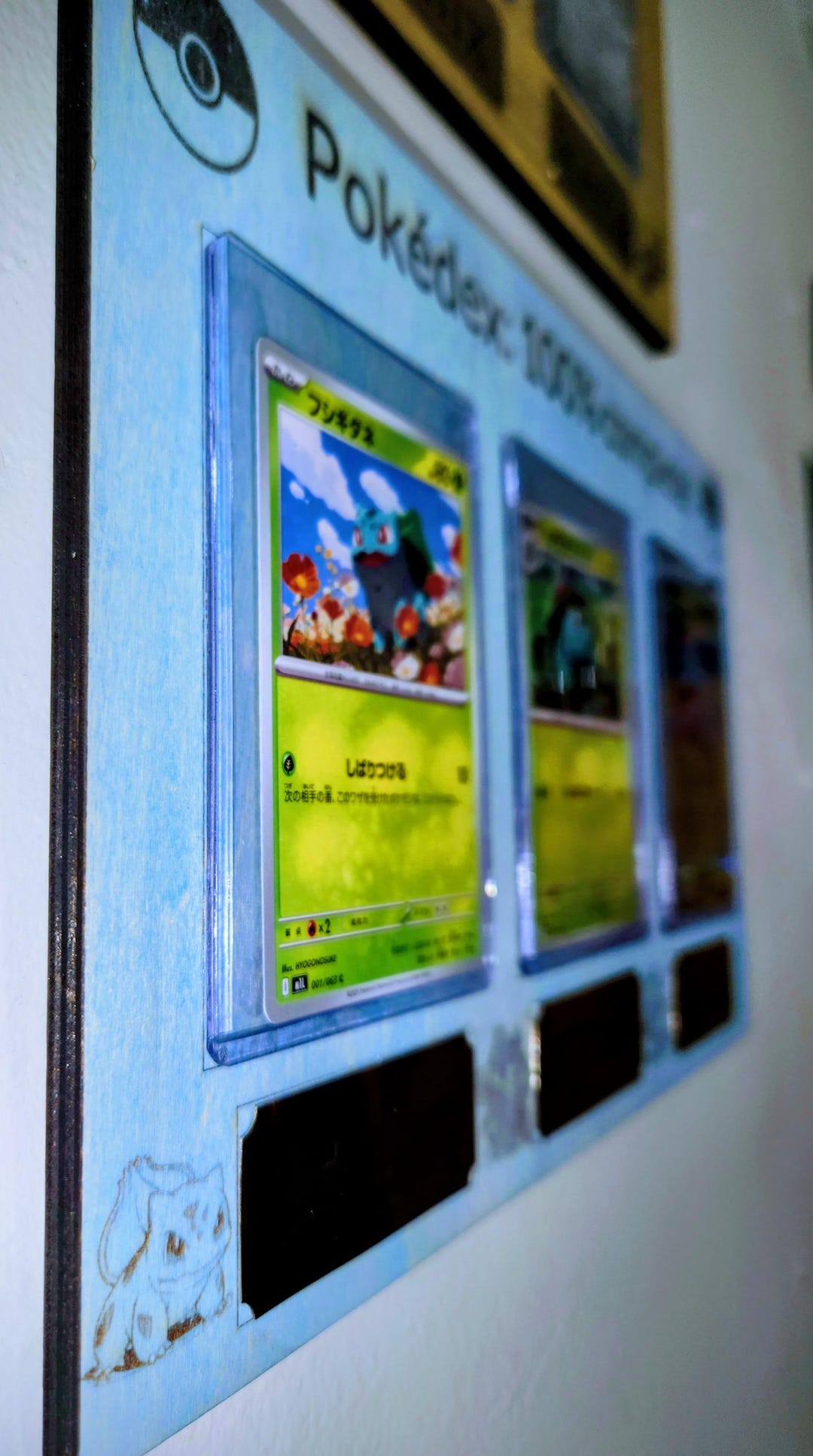 3-stage Pokémon Evolution Card Display Plaque - Etsy
