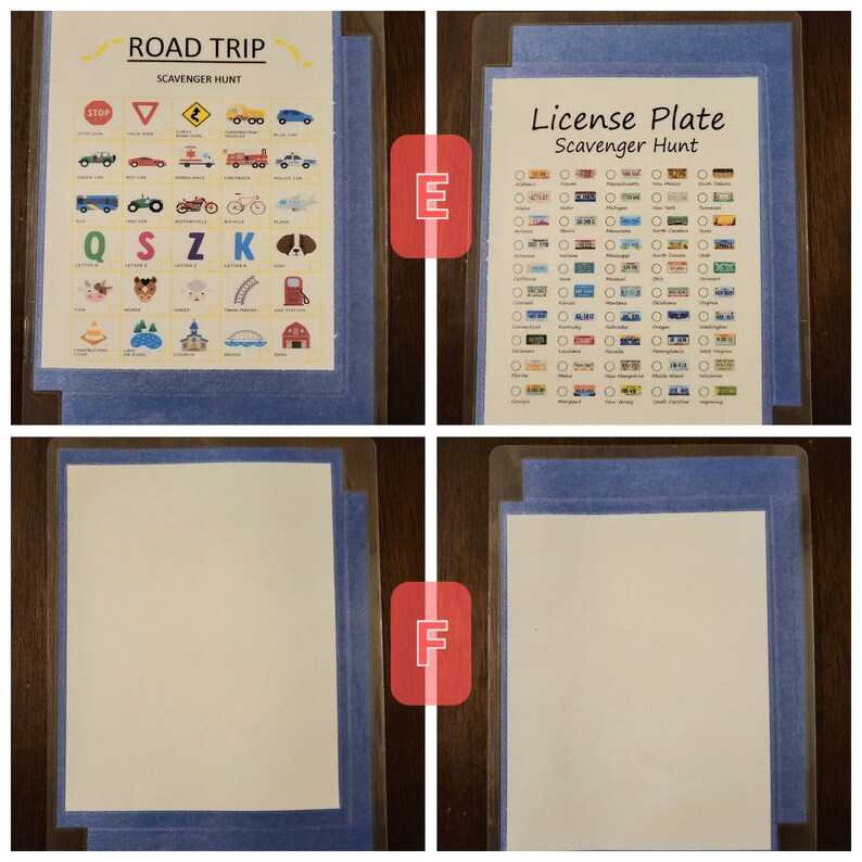 Travel Tracing & Road Trip Activities - Etsy