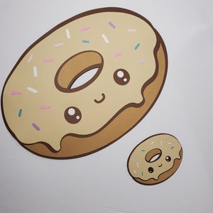 Donut Cut Outs ,doughnut Party ,donut Party Favors, Donut Party Decor ...