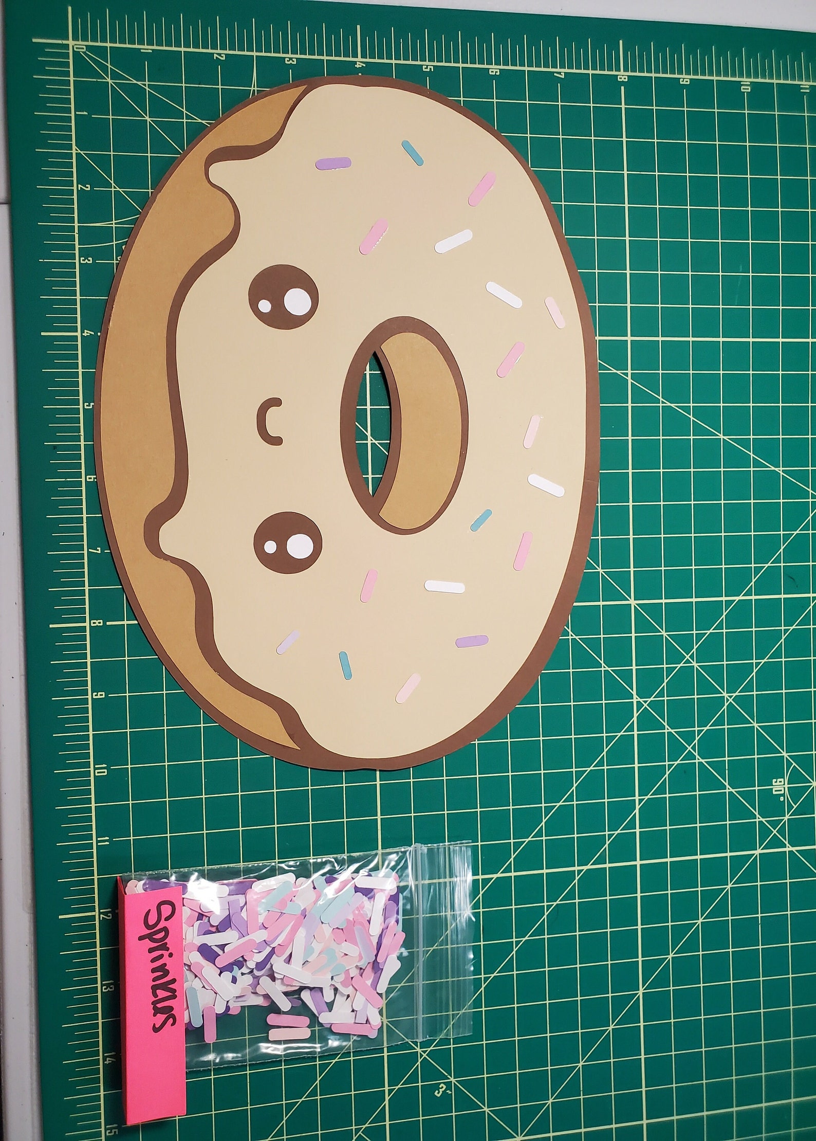 Donut Cut Outs ,doughnut Party ,donut Party Favors, Donut Party Decor ...