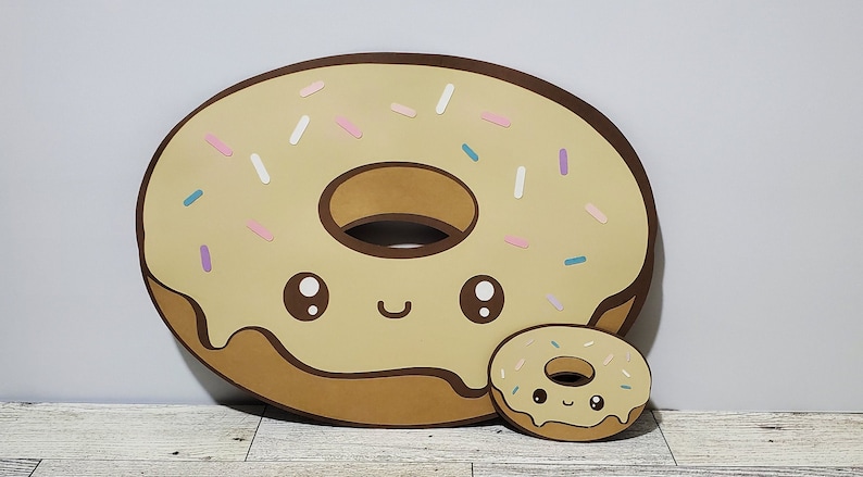 Donut Cut Outs ,doughnut Party ,donut Party Favors, Donut Party Decor ...