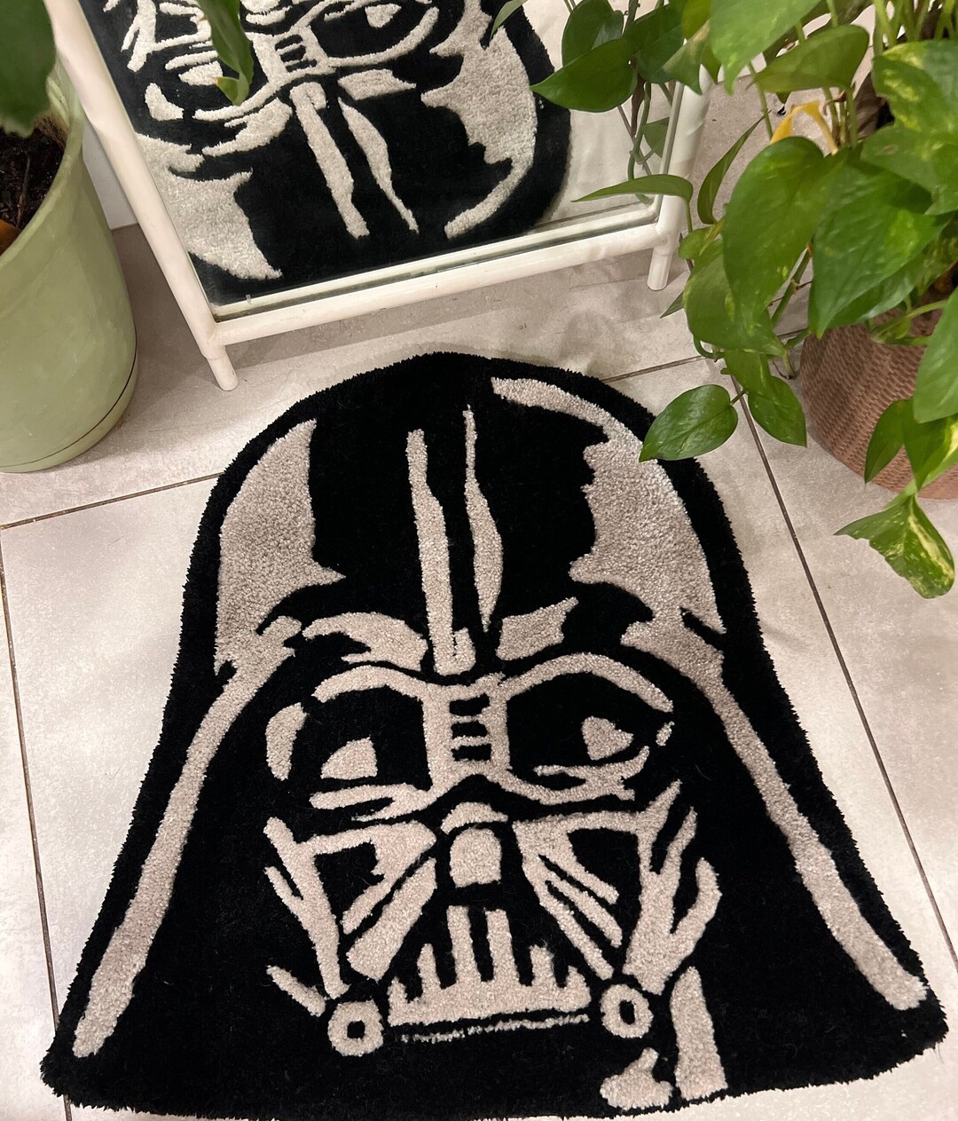 Handmade Tufted Darth Vader Rug Star Wars - Etsy
