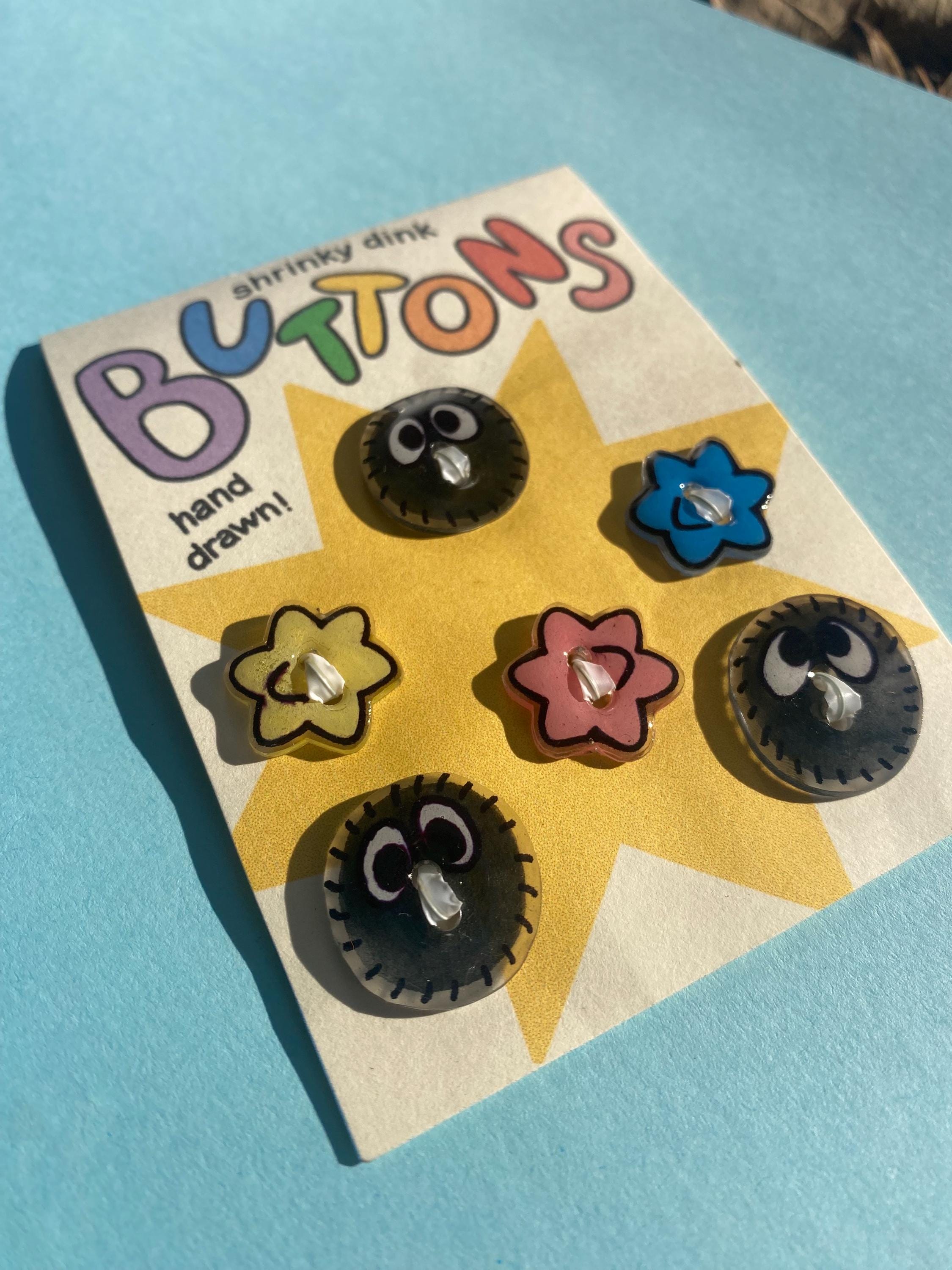 Soot Sprite and Star Candy Buttons Ghibli Spirited Away Anime Novelty ...