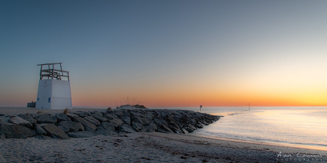 Inkwell Beach Sunrise Photograph Marthas Vineyard Oak Bluffs Landscape ...