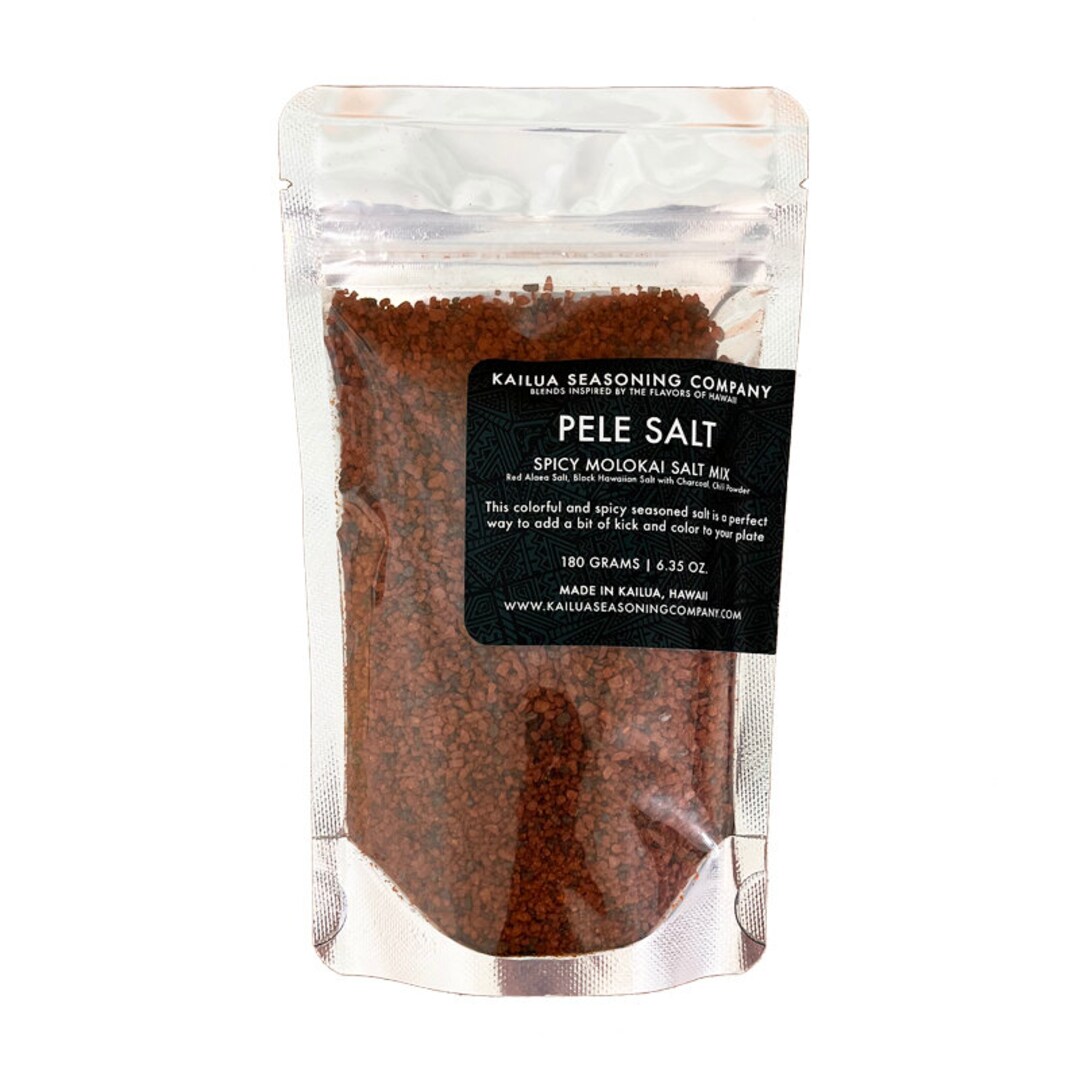 Pele Salt | Stand up Pouch (3/4 Cup) | Super Spicy Hawaiian Sea Salt - Etsy
