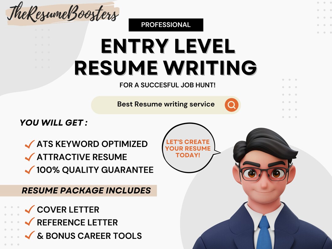 Professional Resume Writing for Entry Level | Writing Service | Custom ...