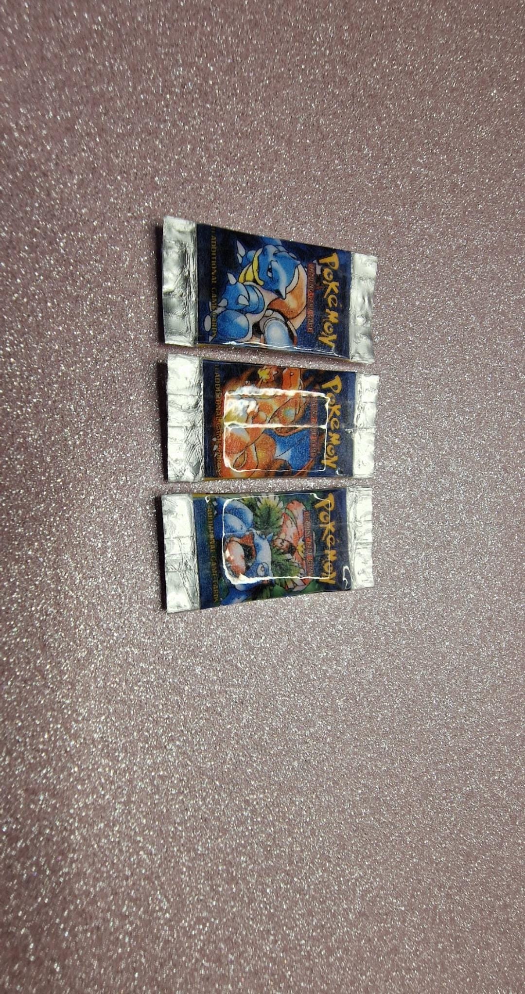 Mini Pokemon Booster Packs/ Mini Pokemon Cards (hand Made) - Etsy UK