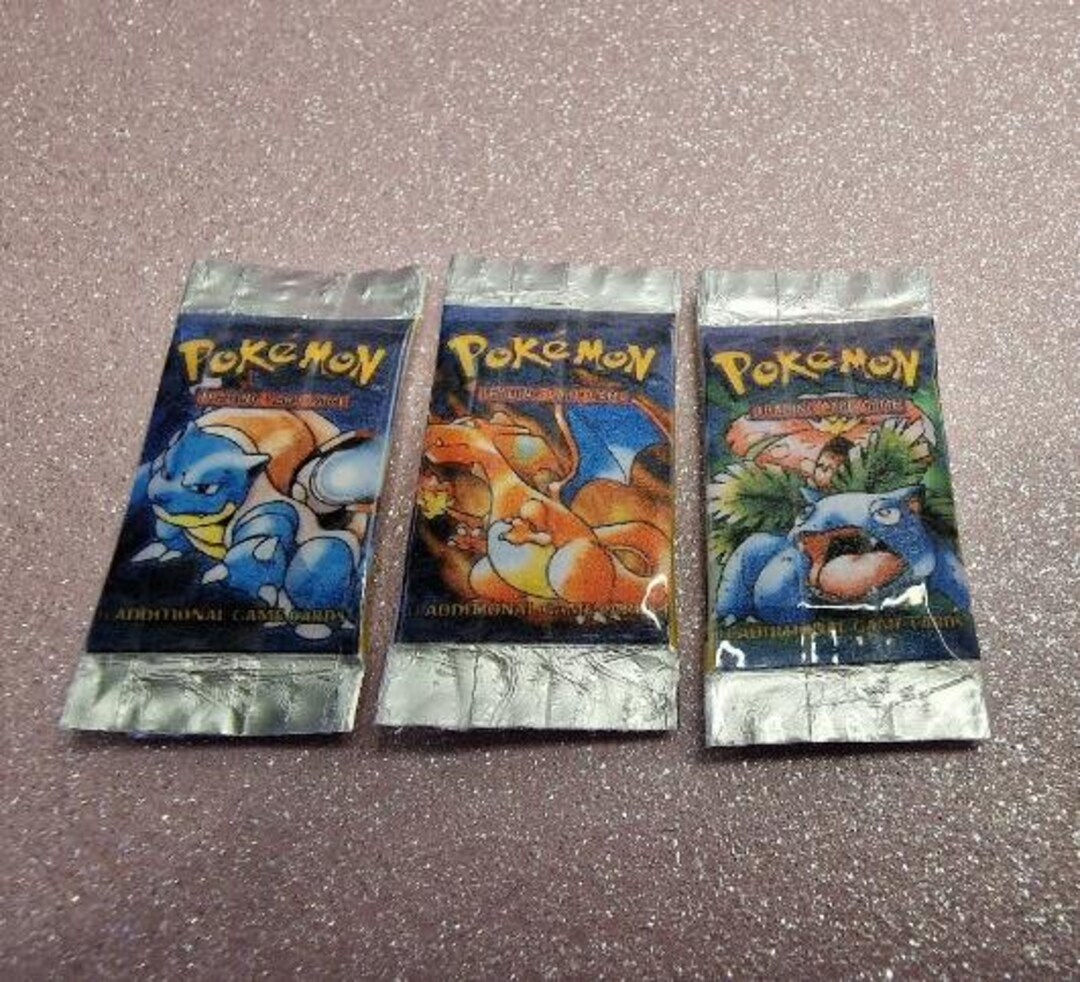 Mini Pokemon Booster Packs/ Mini Pokemon Cards (hand Made) - Etsy