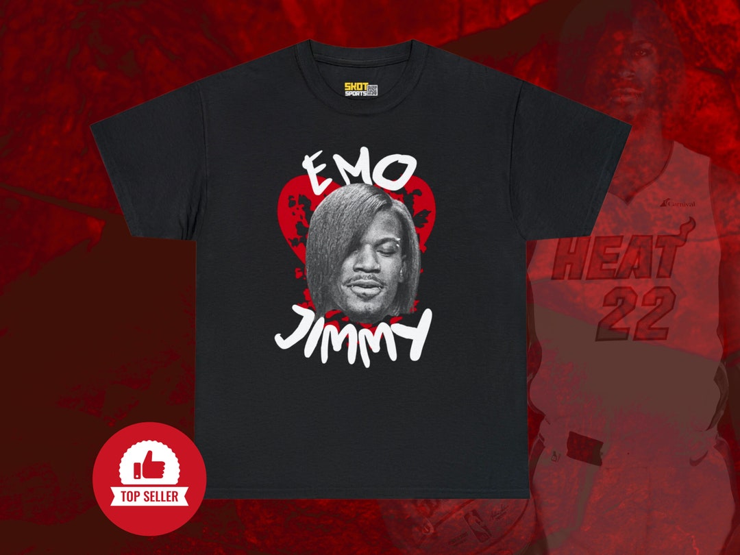 Camisa Miami Heat Emo Jimmy, camisa Jimmy Butler, diseño original de ...